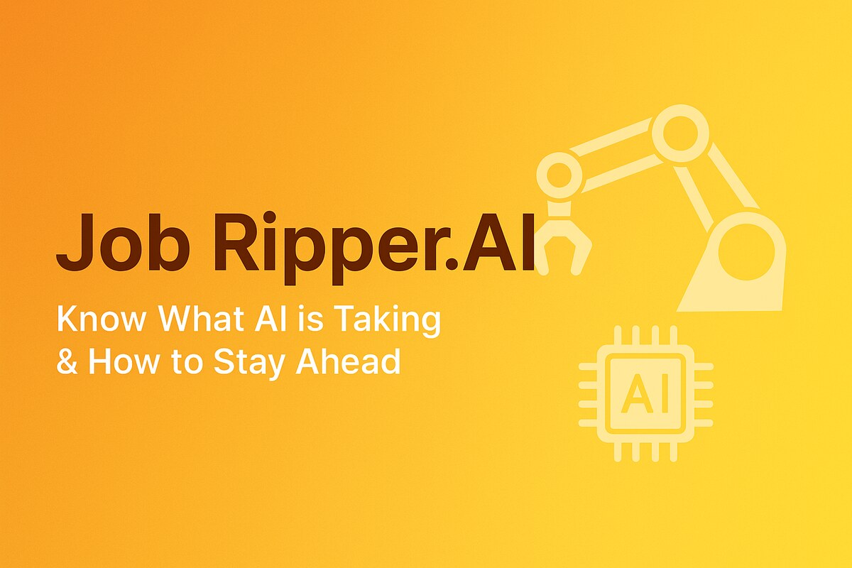 Will Robots or AI Take My Job? Free Risk Assessment | Job Ripper